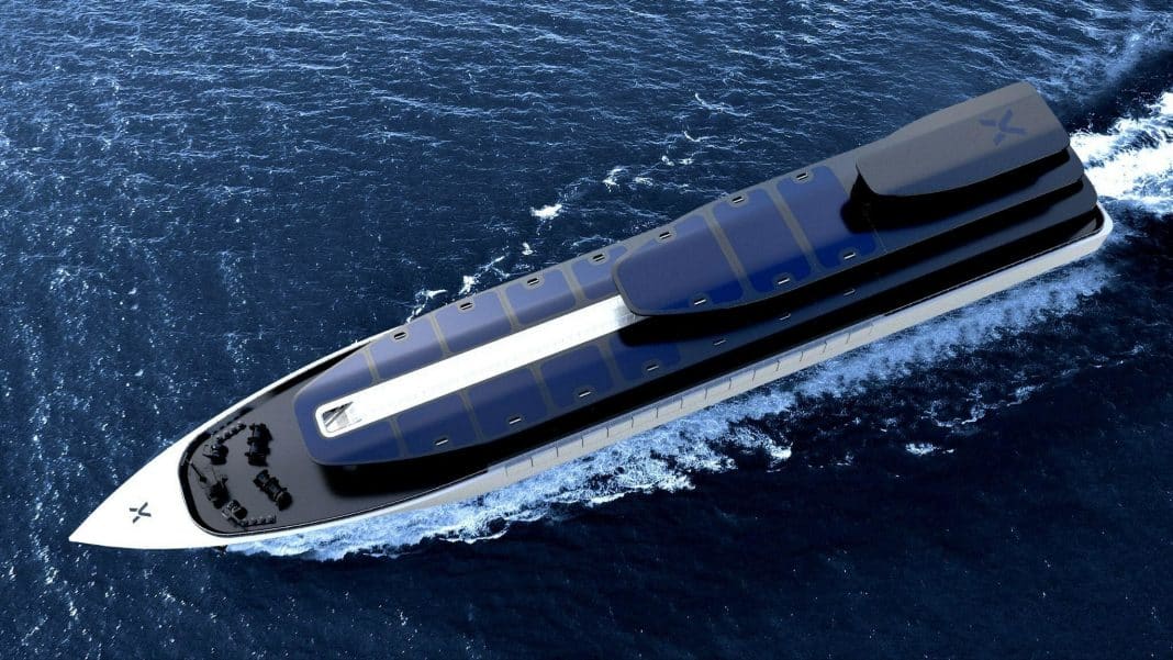 The first battery tanker will be launched in 2026